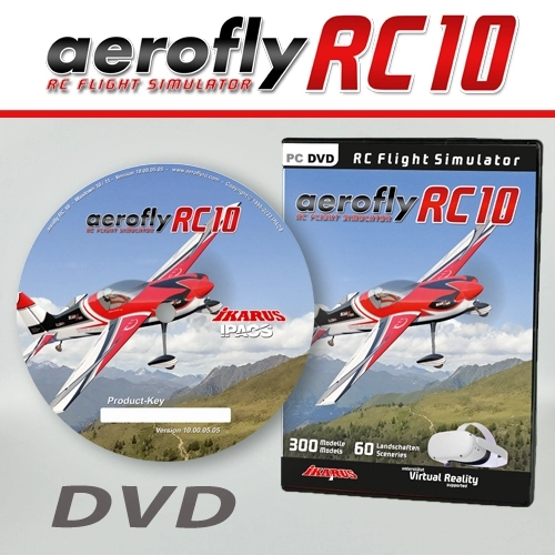 Aerofly RC10 na DVD pro Win8.1/10/11 | RCprofi.cz