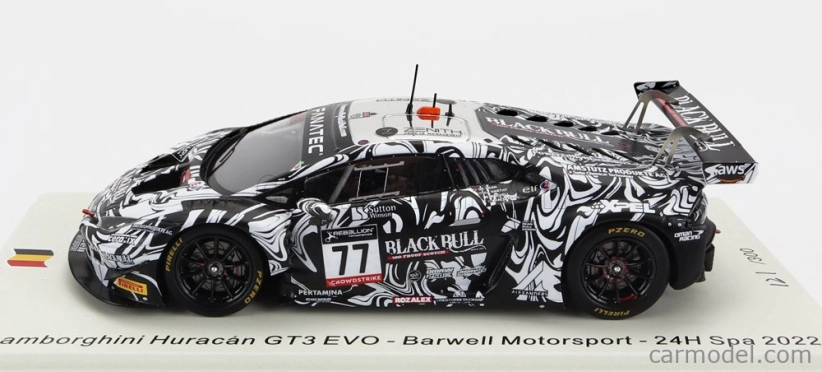 Spark-model Lamborghini Huracan Gt3 Evo Team Barwell Motorsport N 77 ...