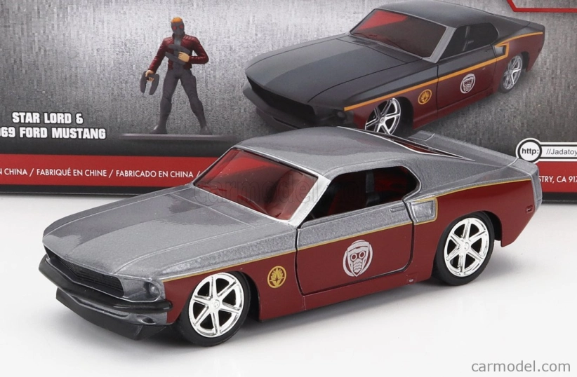 Jada Ford usa Mustang Gt500 Shelby 1967 s figúrkou Star-lord Marvel ...