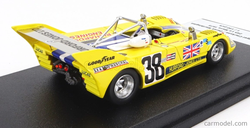 Trofeu Lola T292 Team Rays Racing N 38 24h Le Mans 1975 Nigel Clarkson ...