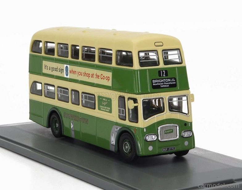 Corgi Leyland Pd3 Autobus Queen Mary 1970 1:76 Zelený Krém | RCprofi.cz