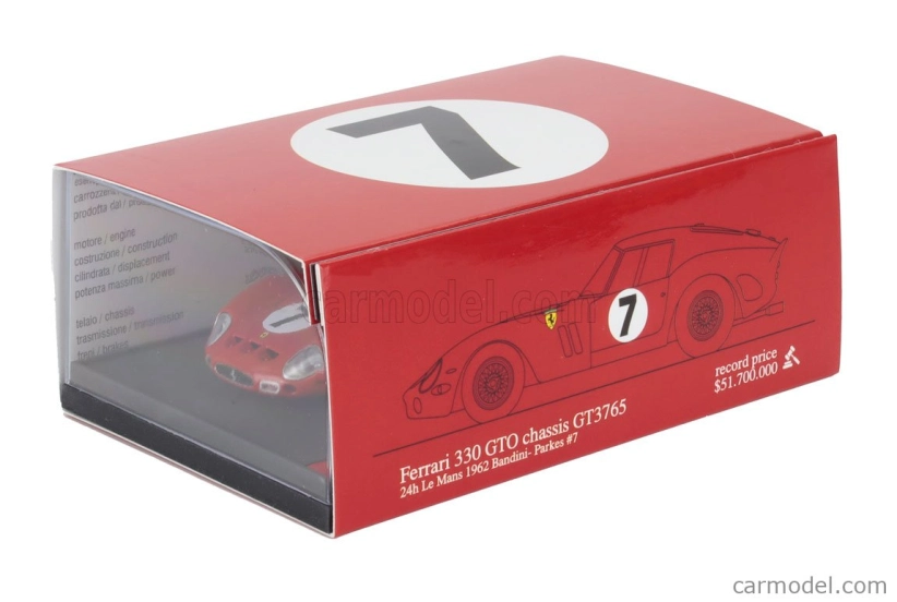 Brumm prom Ferrari Asta Rekordná cena 51 700 000 USD - 250 Gto Coupe Ch ...
