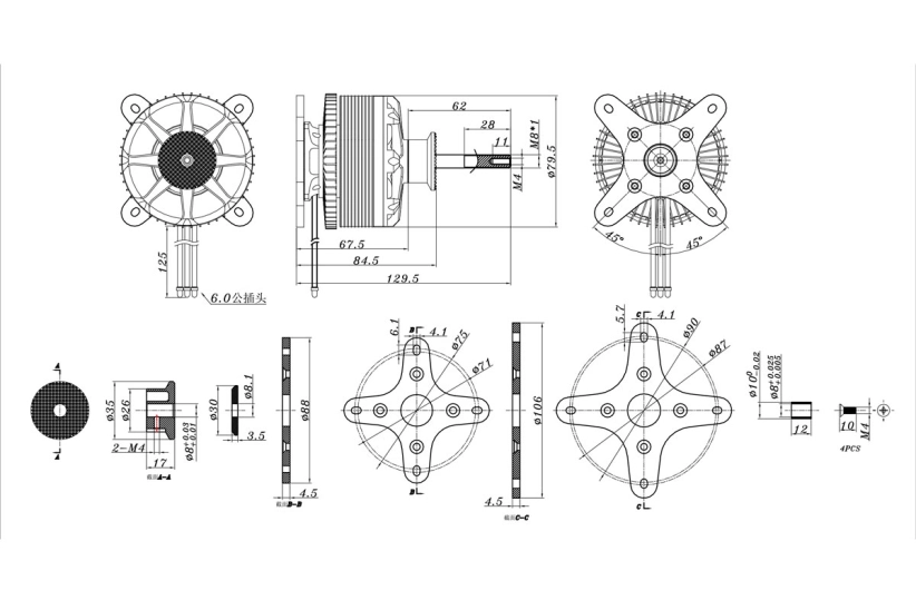 KAVAN Brushless Motor PRO 8050-195 | RCprofi.cz