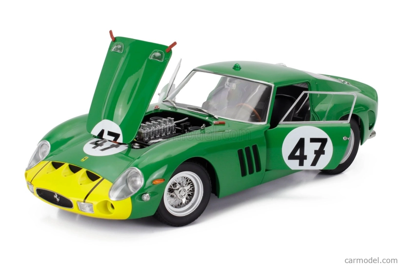 Ferrari 250 Gto 3.0l V12 Coupe Team Davi Piper N 47 1000km Nurburgring ...