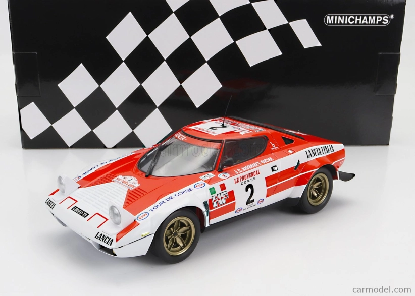 Minichamps Lancia Stratos Hf N 2 Winner Rally Tour De Corse 1974 Jean ...