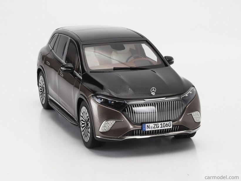 Nzg Mercedes benz Maybach Eqs 680 (z296) Suv 2024 1:18 Sametově Hnědá ...