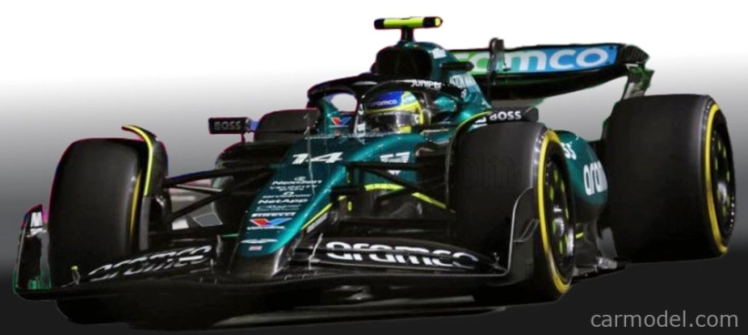 Spark-model Aston martin F1 Amr24 Team Aramco Cognizant N 14 Mexico Gp ...
