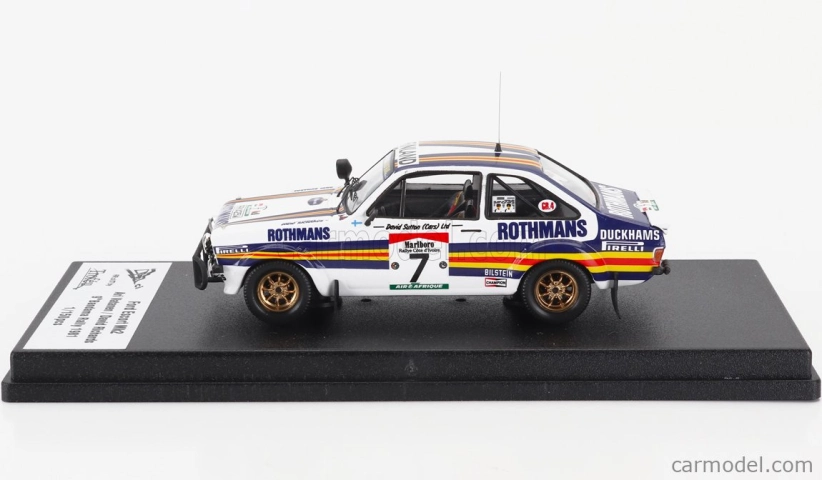 Trofeu Ford england Escort Mkii (night Version) Team Rothmans N 7 Rally ...