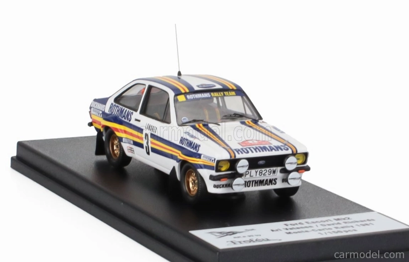 Trofeu Ford england Escort Mk2 Rothmans (nočná verzia) N 3 Rally ...
