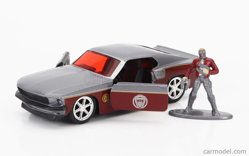 Jada Ford usa Mustang Gt500 Shelby 1967 s figúrkou Star-lord Marvel ...