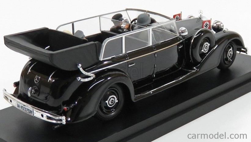 Rio-models Mercedes benz 770k Cabriolet With Adolf Hitler - Eva Braun ...